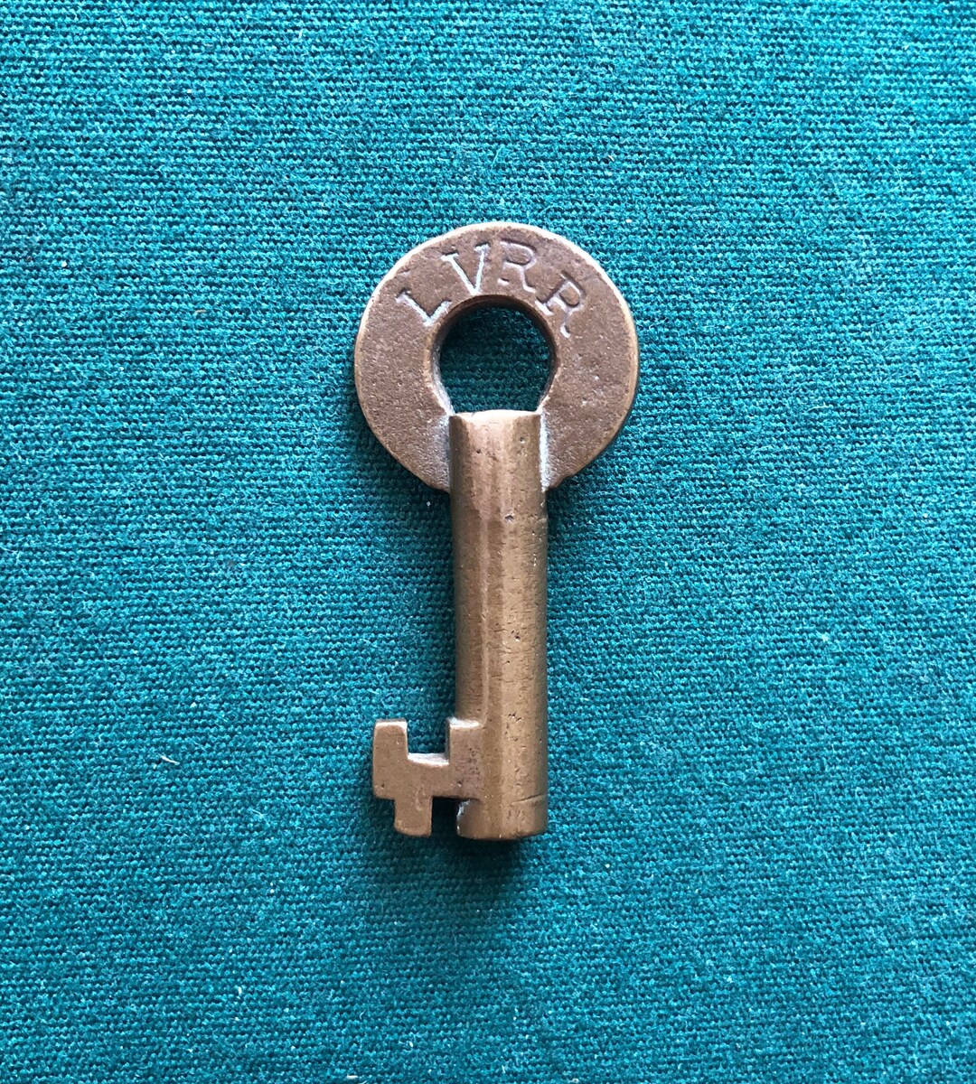 Lehigh Valley Railroad LVRR Brass Barrel Switch Key - Etsy