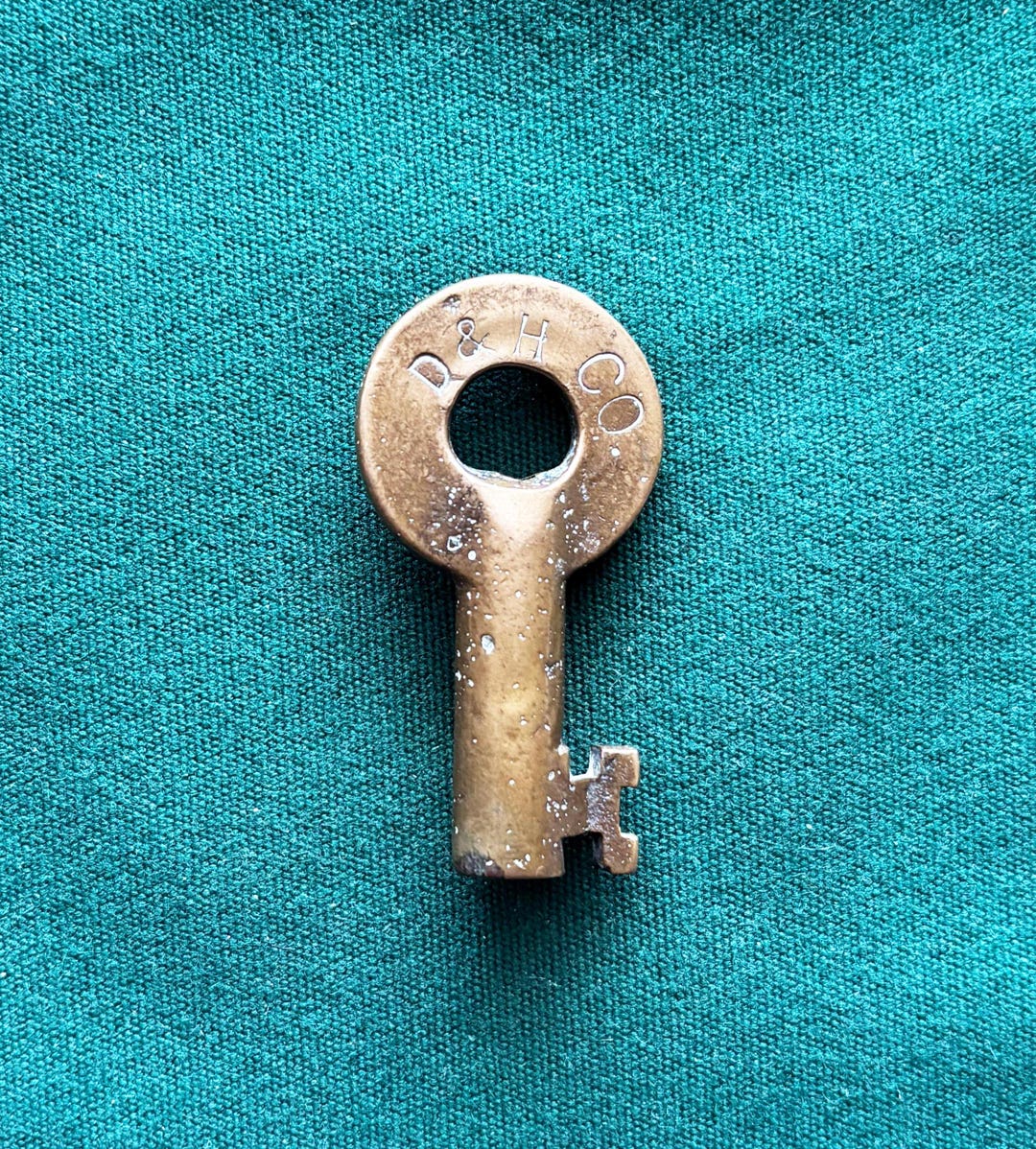 Delaware and Hudson Railroad ( D&H CO ) Brass Barrel Switch Key – FRAIM ...