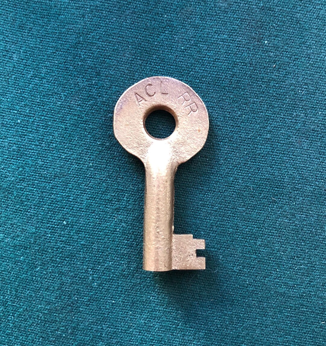 Atlantic Coast Line Railroad ACL RR Brass Barrel Switch Key ADLAKE - Etsy
