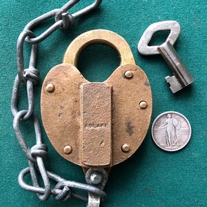 Union Pacific Railroad UP Roadway & Bridge Department CS-21 Padlock ...