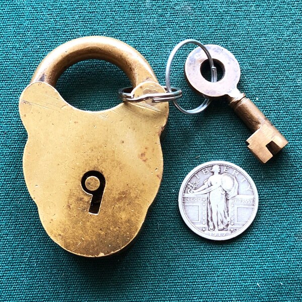 Antique Padlock - Etsy