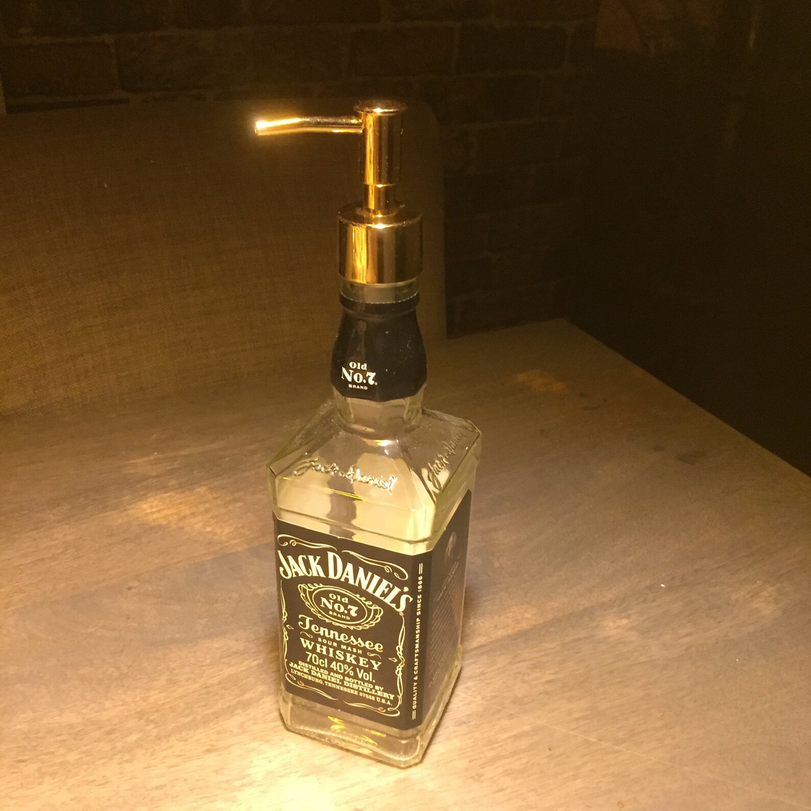 Jack Daniels GOLD Dispenser Waterproofed Gold Coloured - Etsy UK
