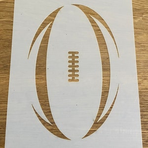 Rugby, Mylar Stencil, Airbrushing, Wall Art, Rugby Ball, Boots, Laser ...