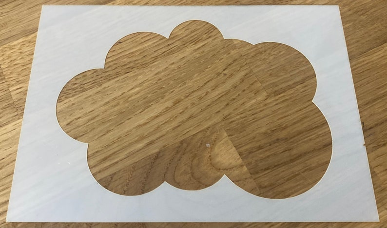 Clouds Mylar Stencil Airbrushing Cloud Laser Cut Craft - Etsy