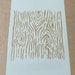 Mylar Stencil, Wood Grain Effect, Laser Cut, Wall Art, Airbrushing ...