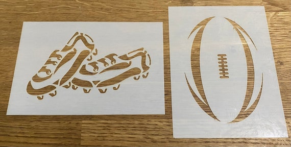 Rugby Mylar Stencil Airbrushing Wall Art Rugby Ball - Etsy UK