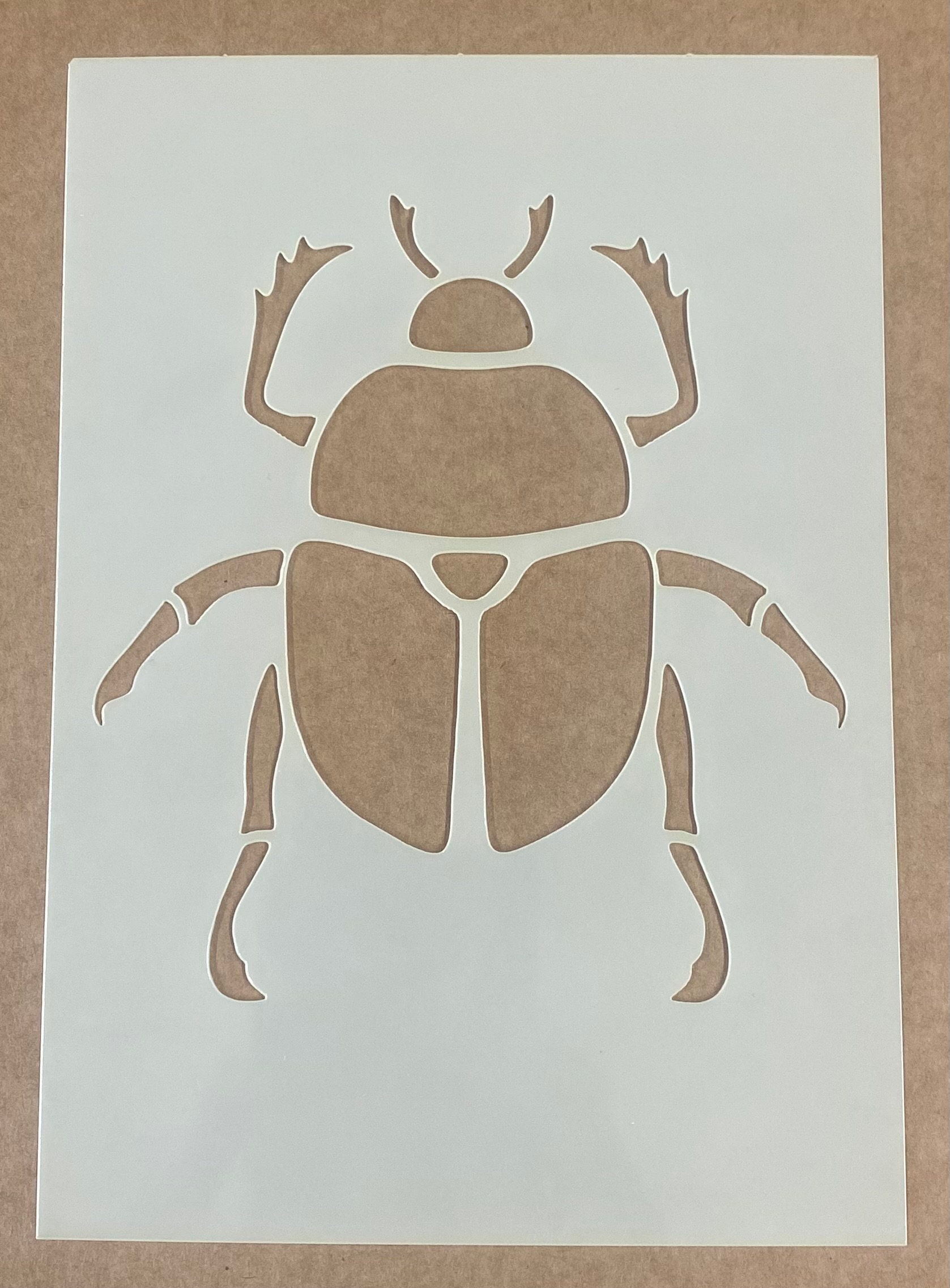 Mylar Stencil, Beetle, Airbrushing, Wall Art, Painting, Craft - Etsy
