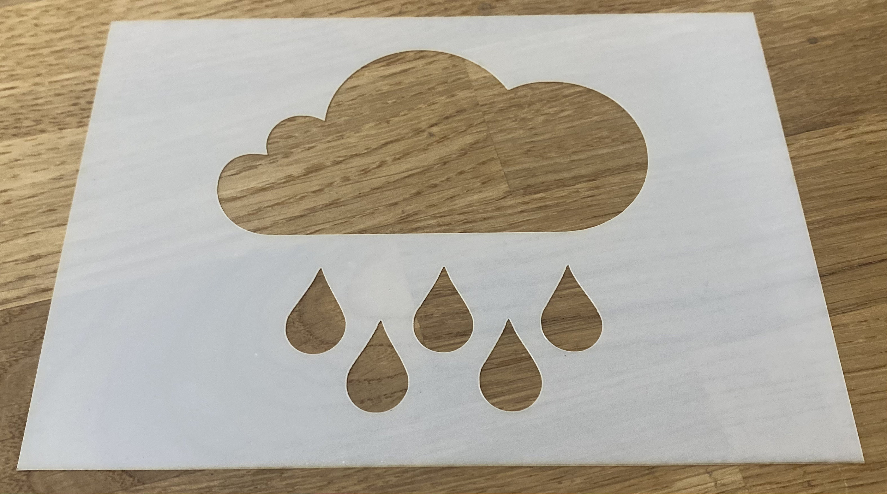 Clouds Mylar Stencil Airbrushing Cloud Laser Cut Craft - Etsy Ireland