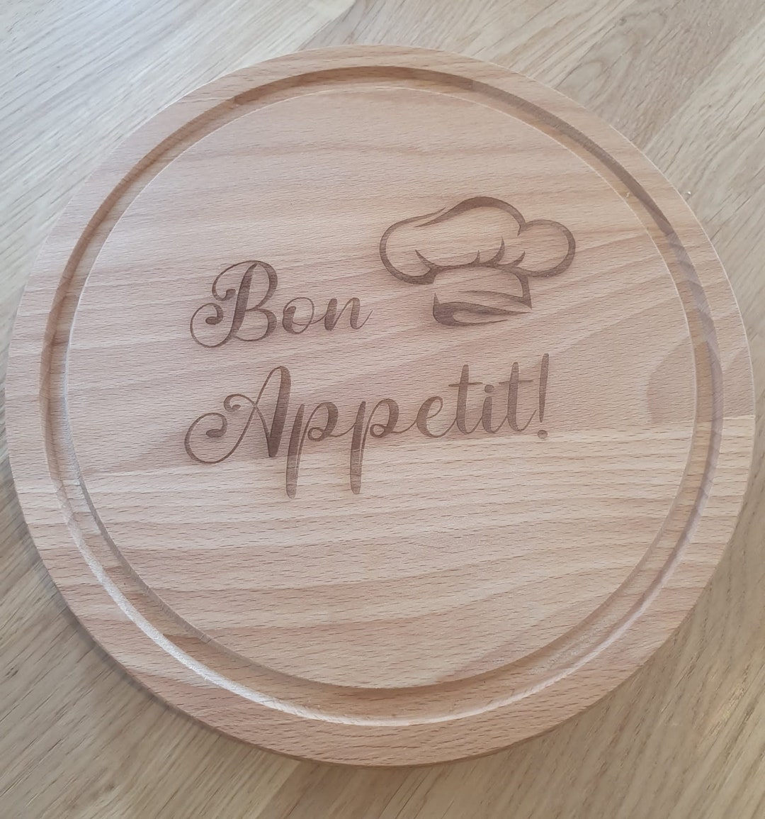 Bon Appetit, Chopping Board, Laser Engraved, Personalised, Birthday ...