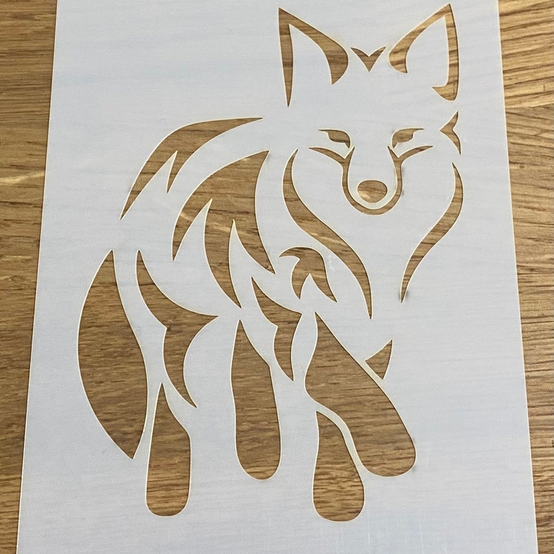 Fox Stencil - Etsy