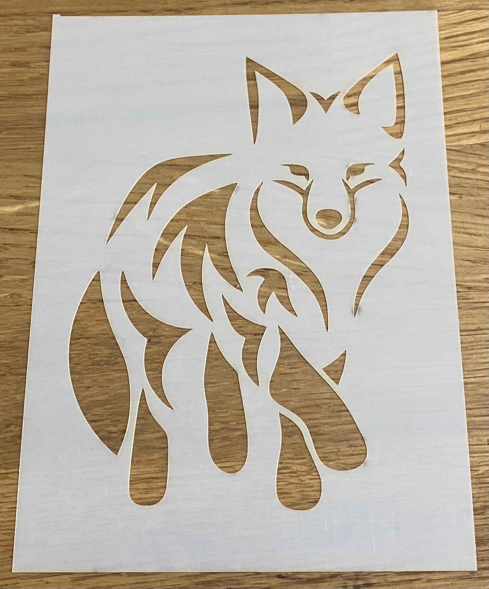 Fox Stencil