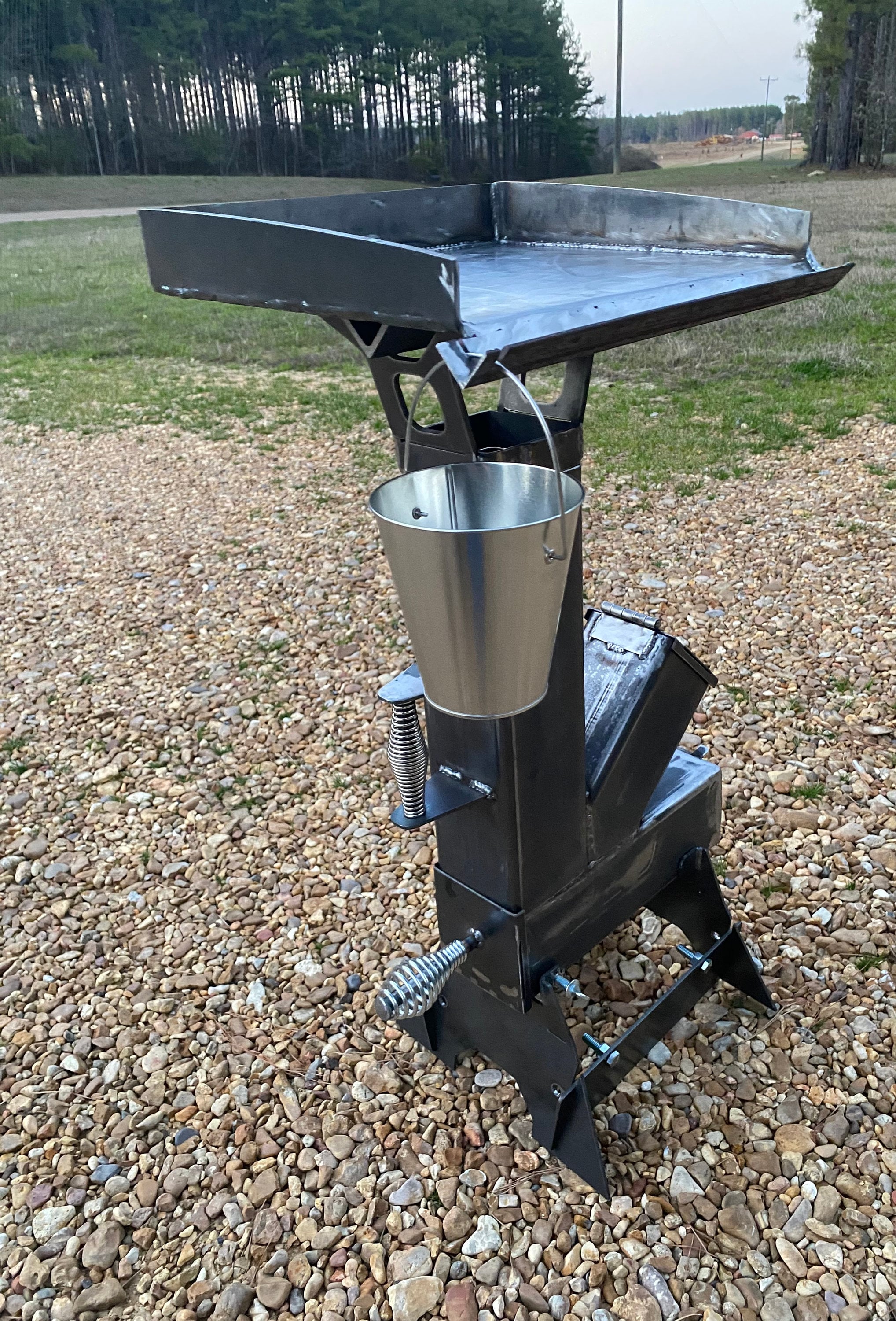 Rocket Stove **griddle Top** (only) - Etsy