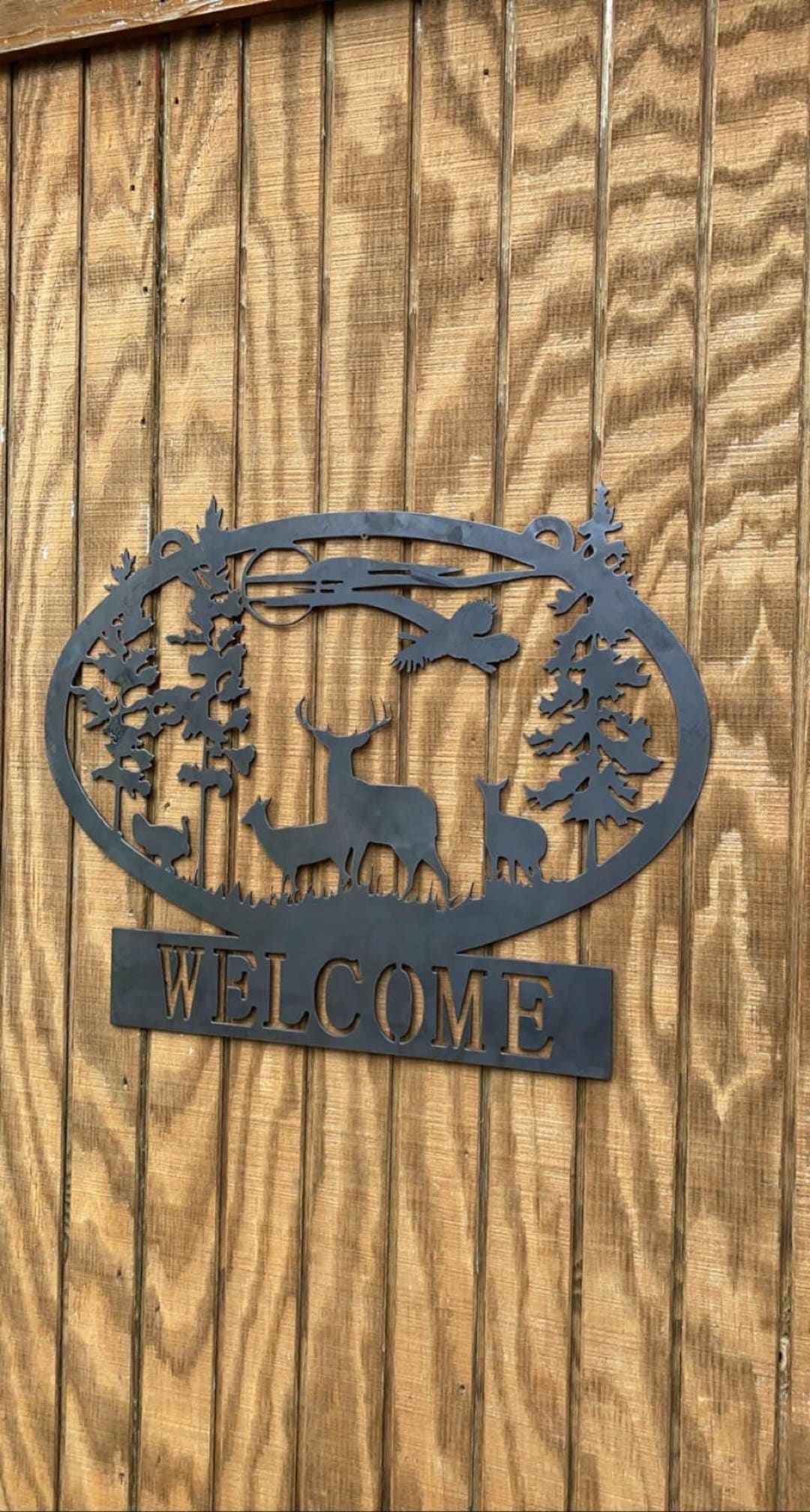 Metal Wildlife Sign - Etsy
