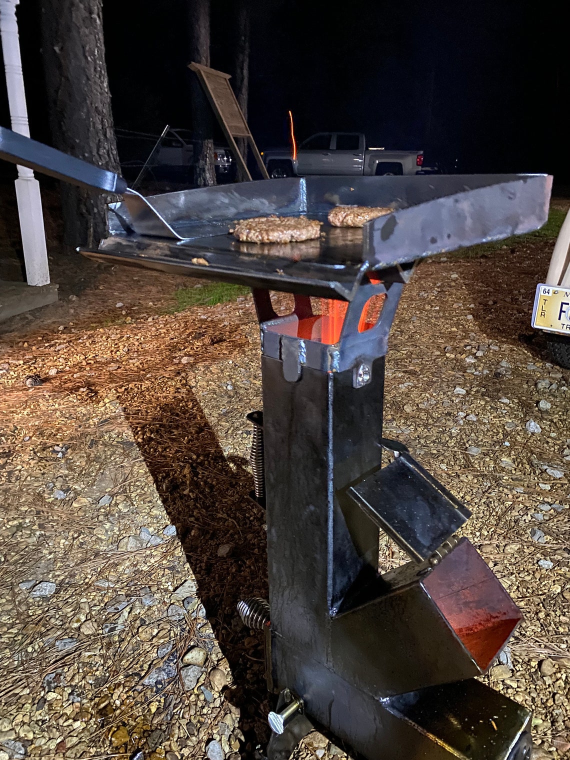 Rocket Stove **griddle Top** (only) - Etsy