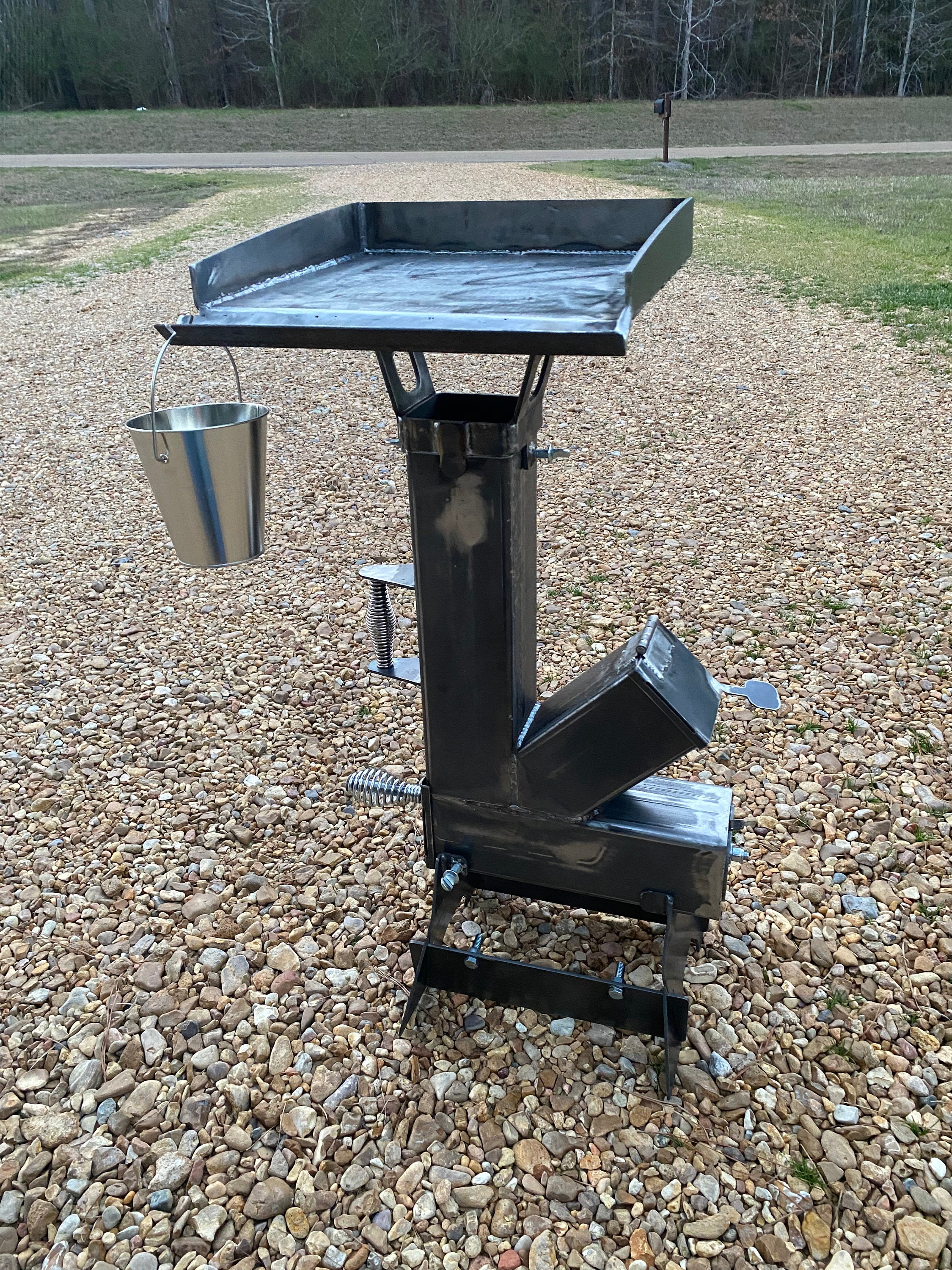 Rocket Stove **griddle Top** (only) - Etsy