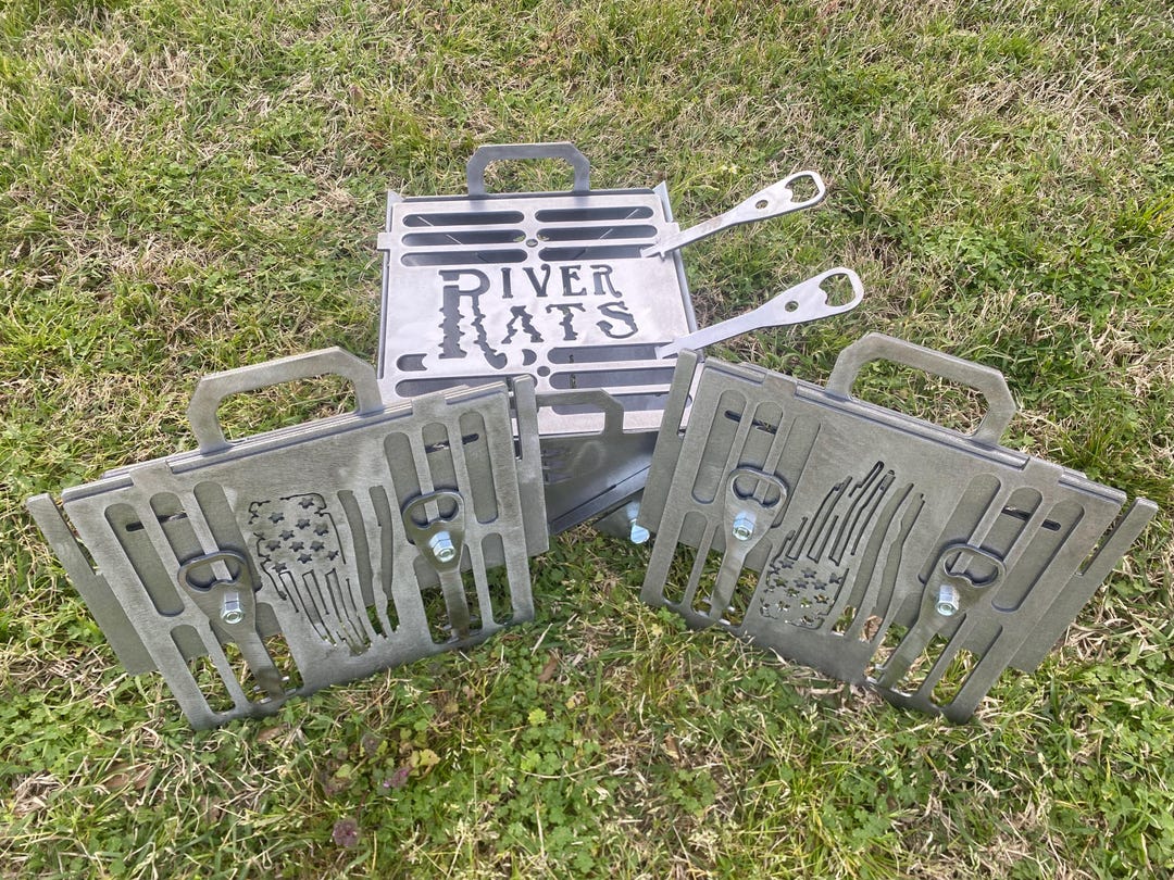Mini Collapsible Tailgate Grill - Etsy