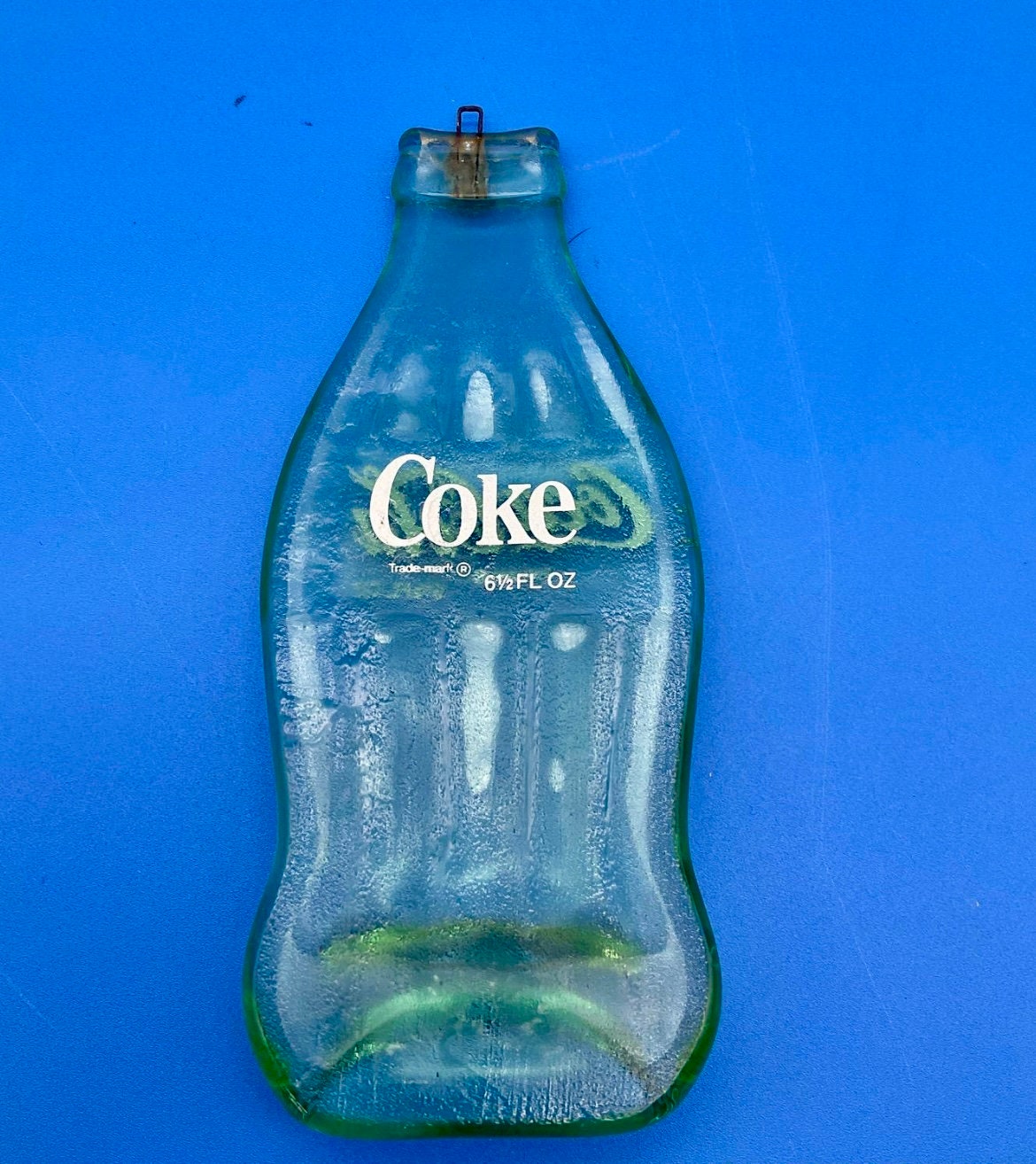 Vintage 1970s Genuine 6 1/2 Oz Coca-cola Coke Bottle Spoon Rest or ...