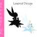 Periwinkle Fairy, Tinkerbell Layered SVG Cricut Cut File Silhouette ...