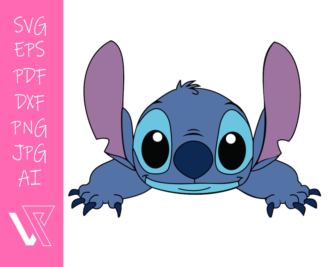 Stitch Layered SVG Cricut Cut File Silhouette Vector Artwork Instant ...