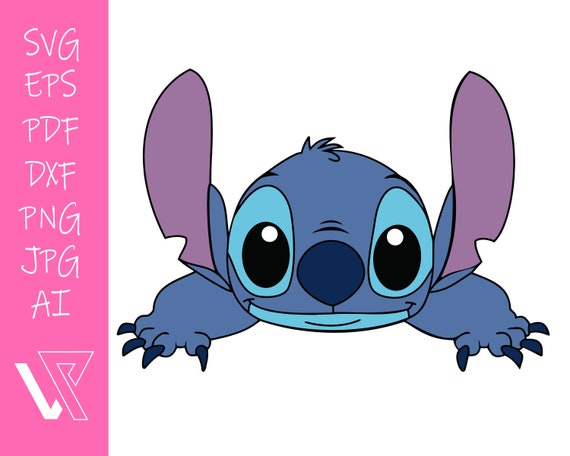 Stitch Layered SVG Cricut Cut File Silhouette Vector Artwork - Etsy