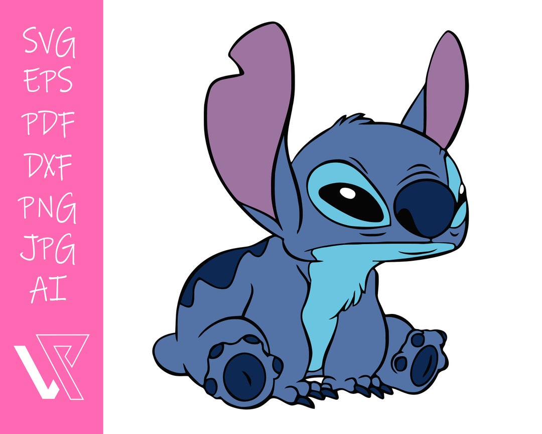 Stitch Layered SVG Cricut Cut File Silhouette Vector Artwork Instant ...