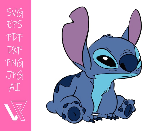 Stitch Layered SVG Cricut Cut File Silhouette Vector Artwork - Etsy