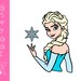 Elsa Princess Layered SVG Cricut Cut File Silhouette Vector Artwork ...