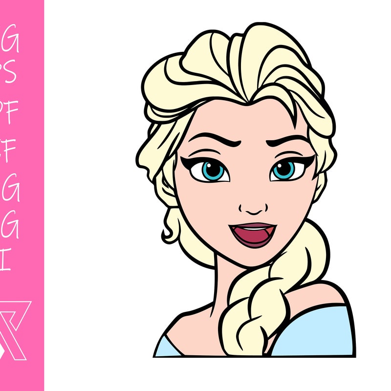 Elsa Silhouette - Etsy