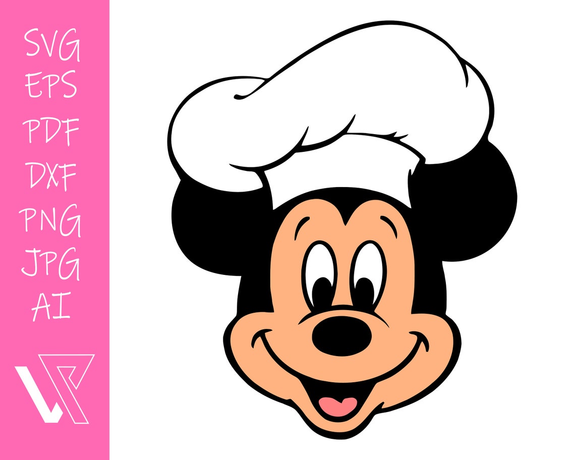 Mickey Mouse Layered SVG Cricut Cut File Silhouette Vector Artwork ...