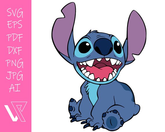 Stitch Layered SVG Cricut Cut File Silhouette Vector Artwork - Etsy Finland