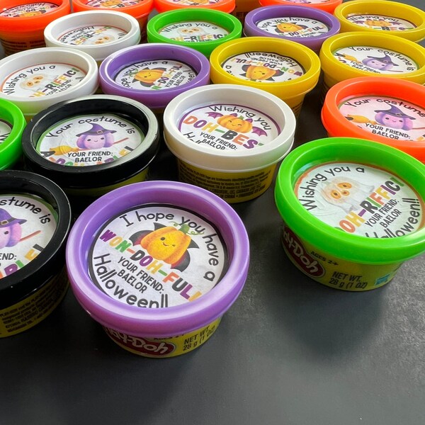 Play Doh Lid Label - Etsy