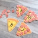 Number Matching Activity, Pizza Theme Preschool Counting, Pizza Number ...