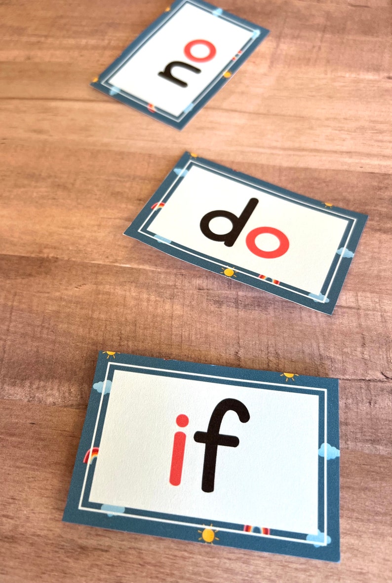 Sight Words Scavenger Hunt, Preschool Sight Words Flash Cards ...