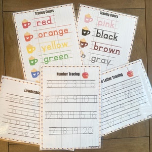 Fall Busy Book, Autumn Busy Binder, Thanksgiving Learning Activities ...