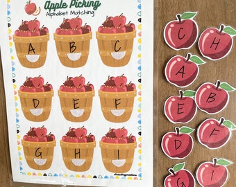 Fall Alphabet Activities - Etsy
