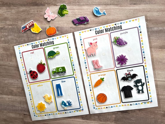 Hojas De Trabajo Para Aprender Los Colores Para Niños Pequeños