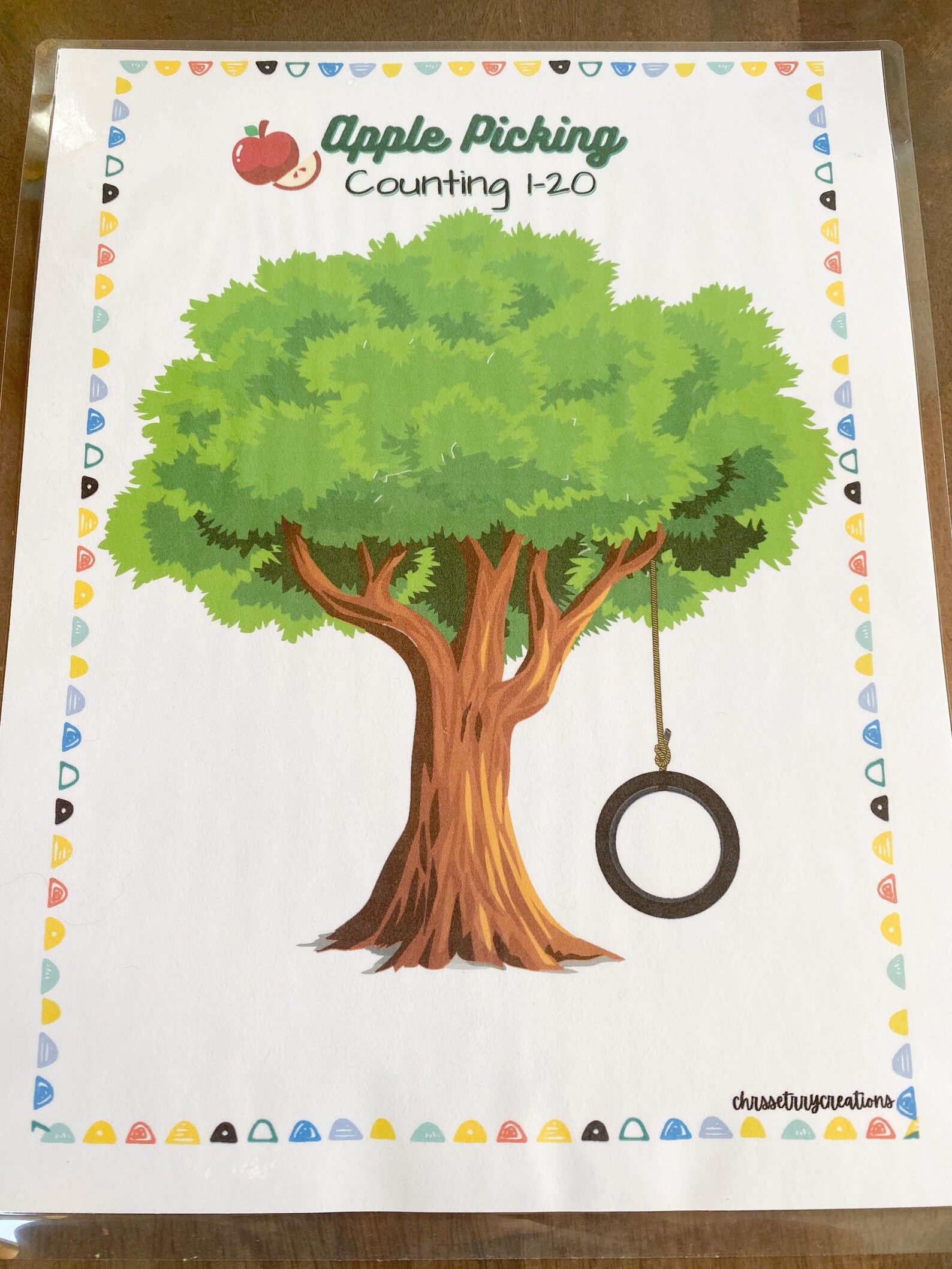 Number Counting Printable Counting to 20 Preschool Counting - Etsy