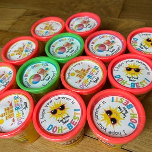 Personalized Last Day of School Play-doh Tag, Play Dough Class Gift ...