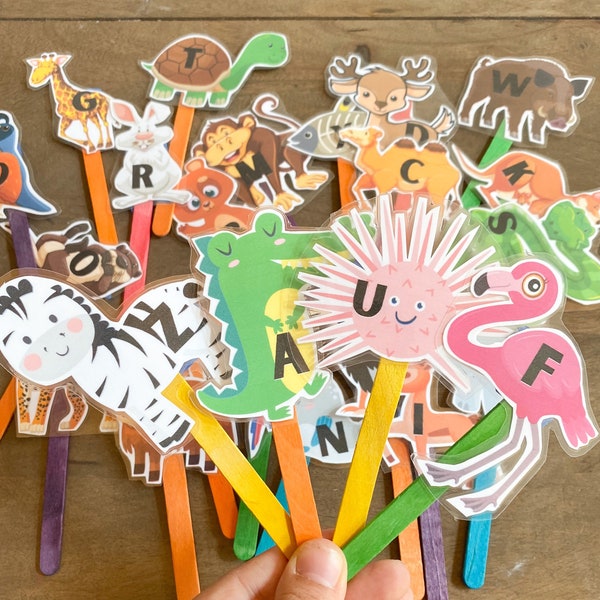 Alphabet Letter Search - Etsy