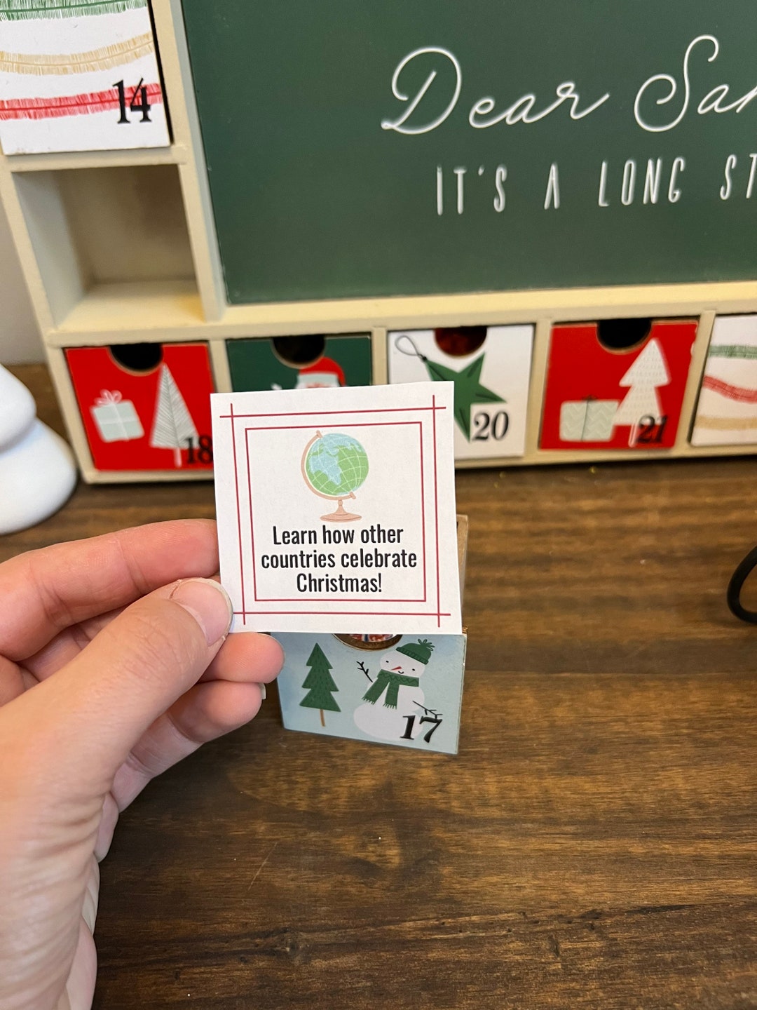 Christmas Advent Activity Cards, Days of Christmas Activities ...