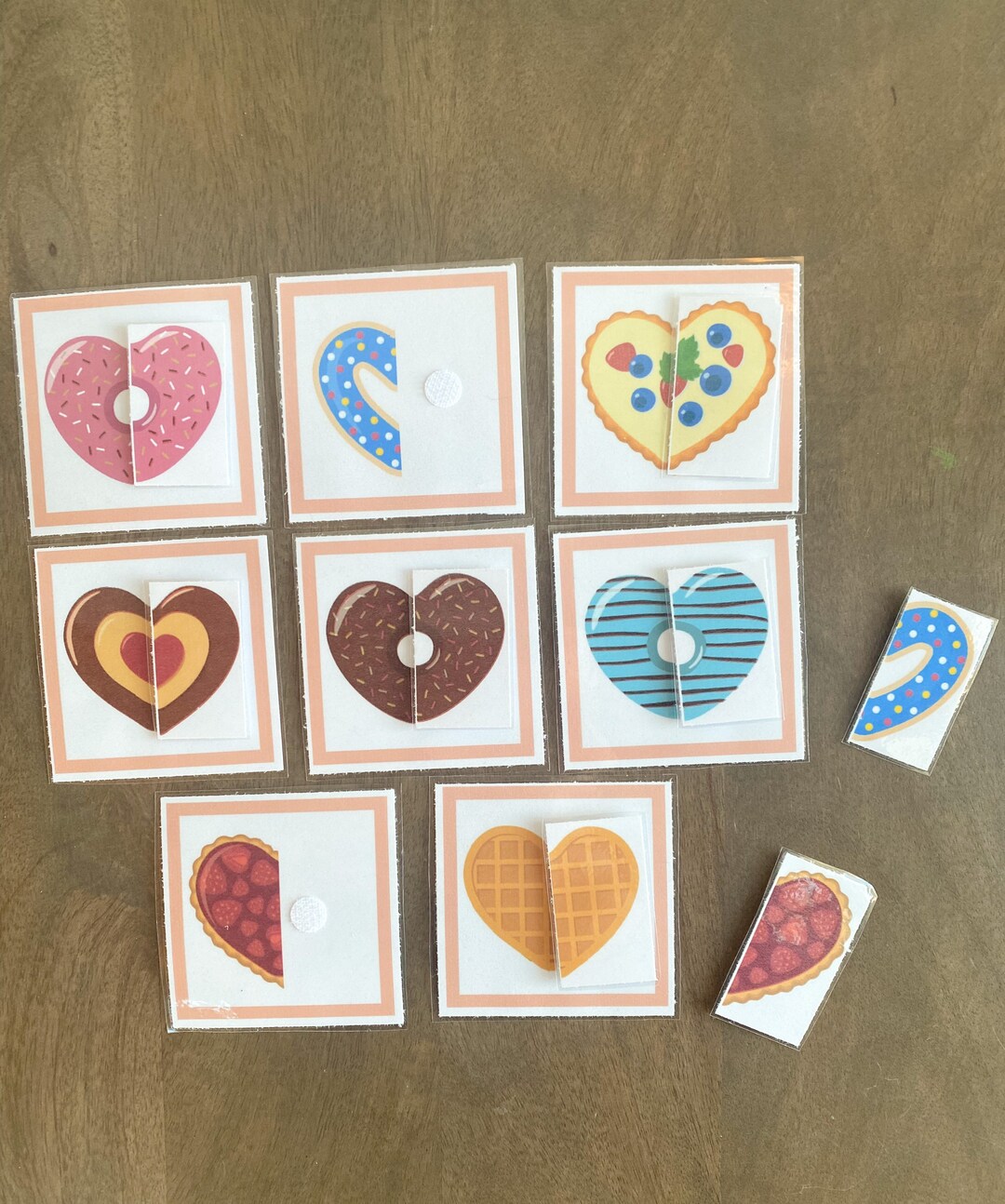 Valentine's Day Matching Game, Valentine's Day Preschool Printable ...