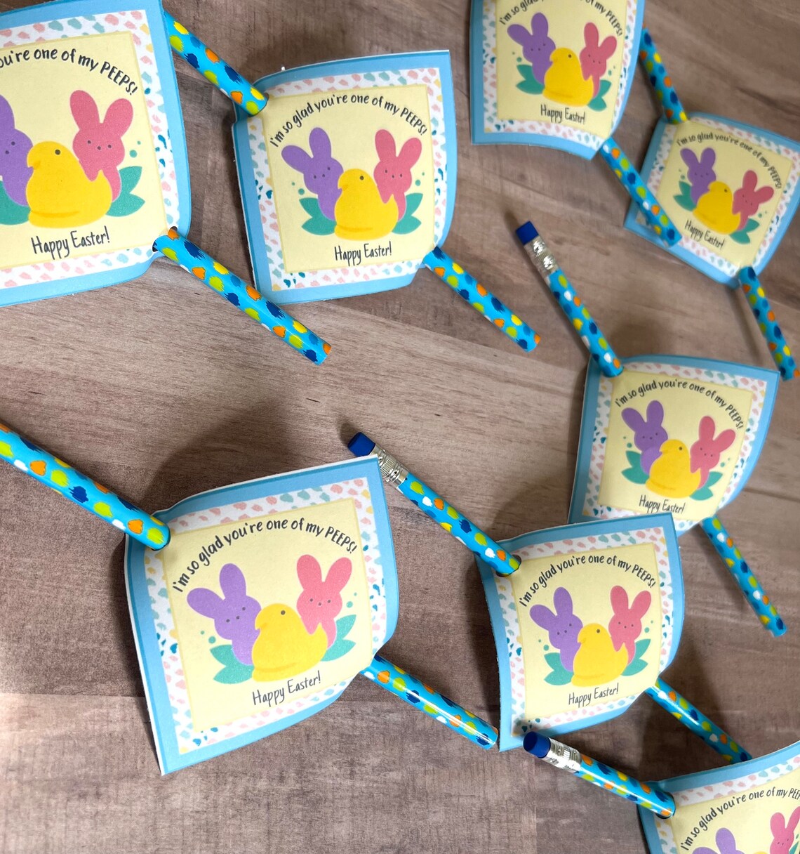 Easter Pencil Tag, Pencil Easter Egg Hunt Gift Label, School Classroom ...