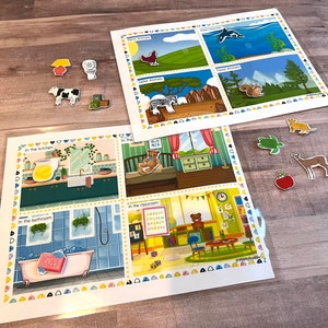 Preschool Learning Binder, Kindergarten Activity Binder, Home School ...