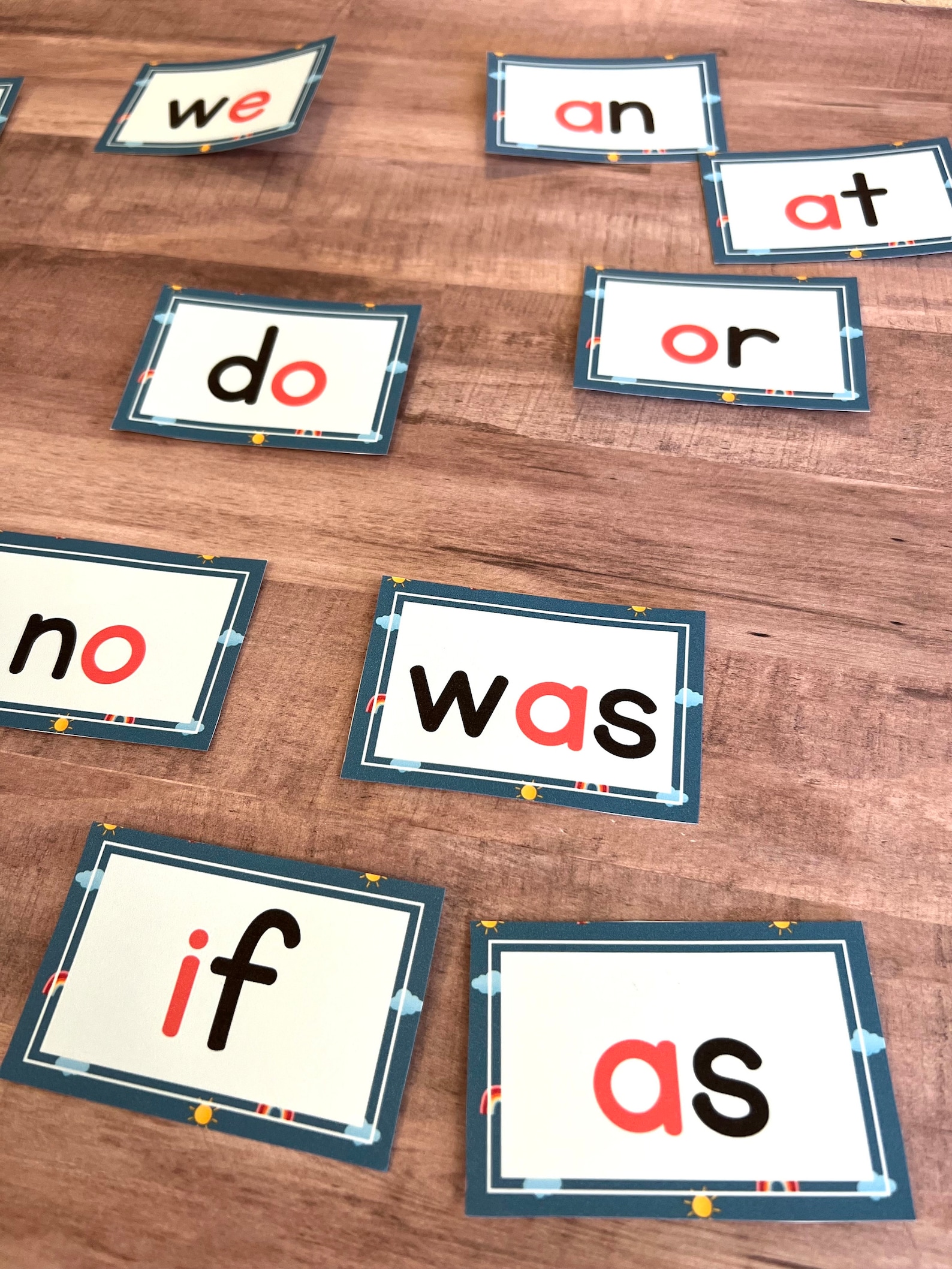 Sight Words Scavenger Hunt, Preschool Sight Words Flash Cards ...