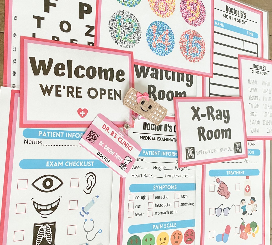 Personalized Doctor Theme Play, Doctor Birthday Party, Nurse Theme ...