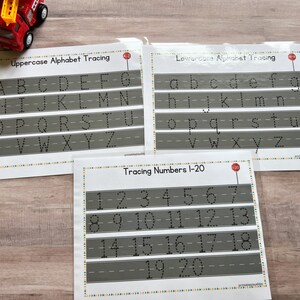 Transportation Theme Preschool Learning Binder, Pre-k Busy Binder ...