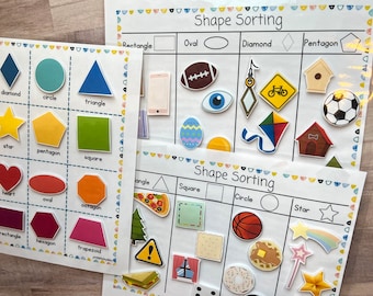 Shapes Preschool Theme - Etsy