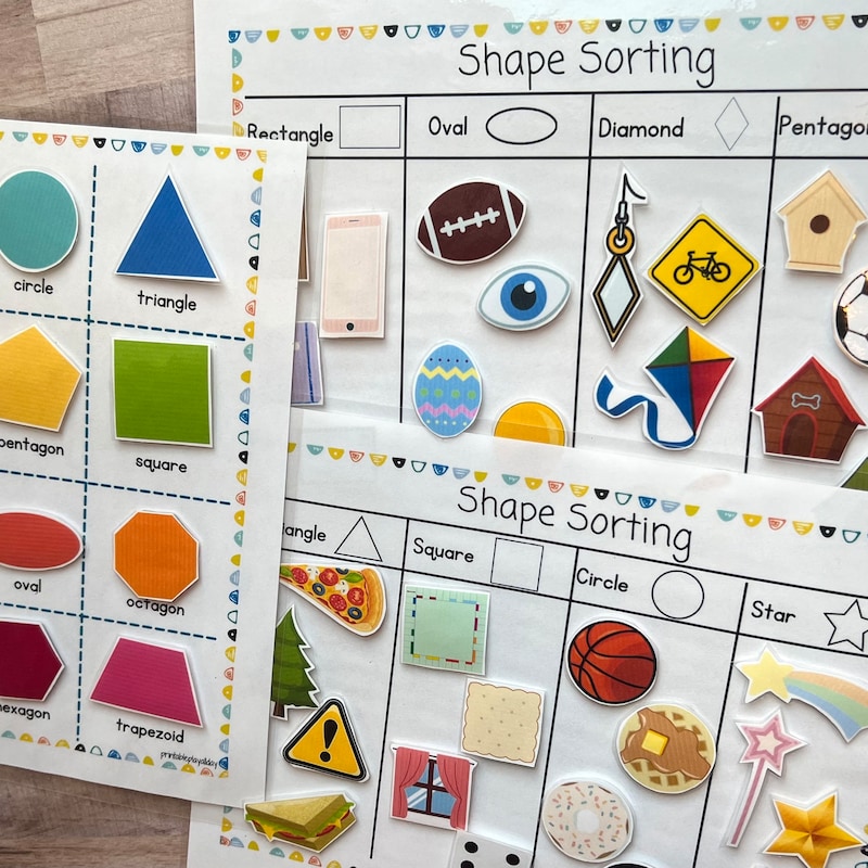 Shape Sorter - Etsy