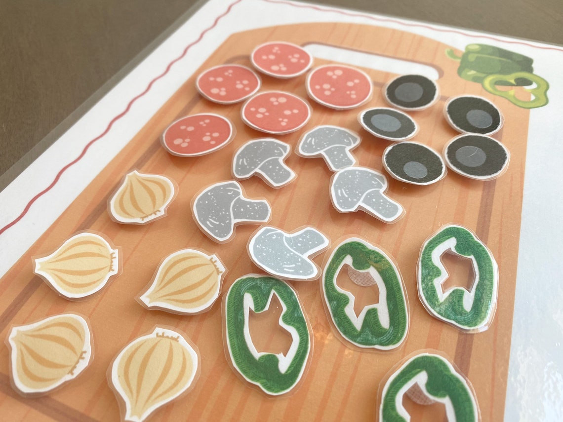 Pizza Theme Counting Game, Valentine's Day Preschool Activity, Follow ...