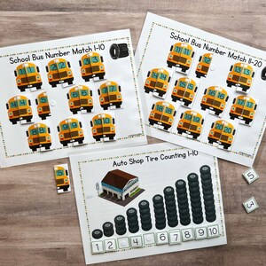 Transportation Theme Preschool Learning Binder, Pre-k Busy Binder ...